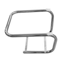 China 32mm Tube Office Chair Metal Frame Black /  Chrome Office Chair Accessories Parts for sale