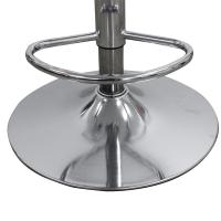 China Modern Swivel Bar Chair Foot Base Iron Plate Molding One Piece Foot Pedal Disc for sale