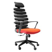 China Fashion Ergonomic Mesh Office Chair Black Staff Swivel Student Chair for sale