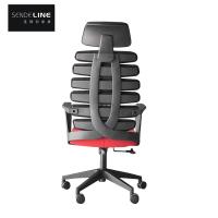China Fashion Ergonomic Mesh Office Chair Black Staff Swivel Student Chair for sale