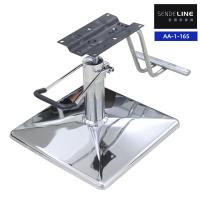 China 200N Pressure Barber Chair Base Assembly Steel Salon Chair Base Replacement for sale
