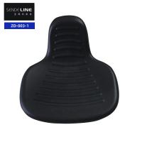 China One Piece Sponge Seat Cushion Regular Black PU Backrest Chair Cushion for sale