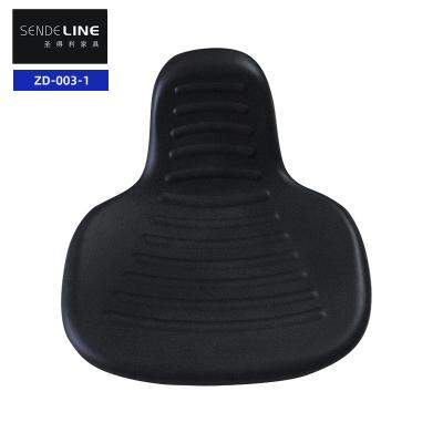 China One Piece Sponge Seat Cushion Regular Black PU Backrest Chair Cushion for sale