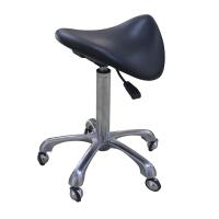 China PU Saddle Seat Cushion Barber Dentist Swivel Bar Stool Cushions Swivel Chair Spares for sale