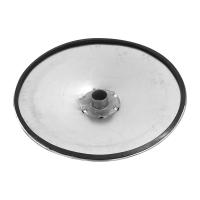 China 520mm diameter Barber Chair Base With Roundness Wall Thickness 1.6 Plating Color for sale