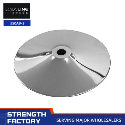 China 520mm diameter Barber Chair Base With Roundness Wall Thickness 1.6 Plating Color for sale