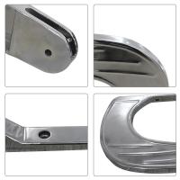China Stainless Steel Armrest And Barber Chair Base 560 x 29 x 335mm for sale