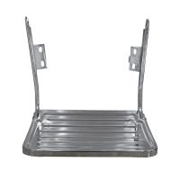 China Iron Barber Chair Footrest Electroplated  Foot Tread Trim Hair Chair Accessories for sale