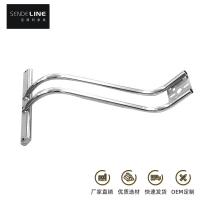 China Iron Barber Chair Base Oil Pump Foot Pedals Electroplated Foot Pedals Trim Hair Chair Accessories for sale