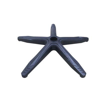 China High Quality 640mm Black Nylon Office Chair Base With Lumbar Support And Casters for sale