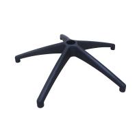 China Wholesale 700mm Black Nylon Office Chair Swivel Base With Lumbar Support And Casters for sale