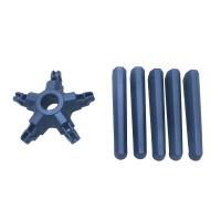 China Factory Disassembly Nylon Has Passed Bifma Test Office Chair Swivel Base Black Removable Foot Model for sale