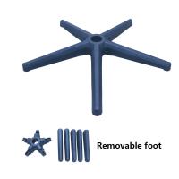 China Factory Disassembly Nylon Has Passed Bifma Test Office Chair Swivel Base Black Removable Foot Model for sale