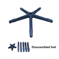 China Black Radius 380mm Nylon BIFMA Tested  Office Chair Swivel Base With Height Adjustment for sale