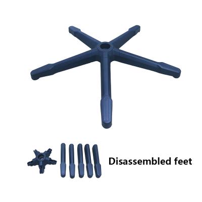 China Black Radius 380mm Nylon BIFMA Tested  Office Chair Swivel Base With Height Adjustment for sale