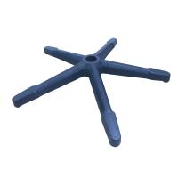China Black Radius 380mm Nylon BIFMA Tested  Office Chair Swivel Base With Height Adjustment for sale