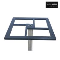 China Modern Iron Pipe  Bracket In 500X500mm Height 715MM Dining Table Set Accessories for sale