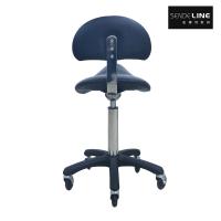 China 795-985mm Chair Height Saddle Chair With Backrest With Nylon Five Star Foot for sale