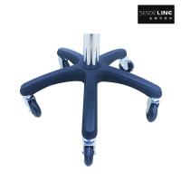 China 795-985mm Chair Height Saddle Chair With Backrest With Nylon Five Star Foot for sale