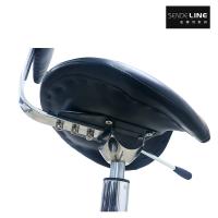 China 795-985mm Chair Height Saddle Chair With Backrest With Nylon Five Star Foot for sale