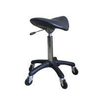 China Enhanced Silent Wheel 75mm BIFMA Test Black Saddle Chair Beauty Salon, Dentist's Chair for sale