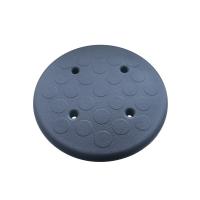 China Roundness Diameter 335mm,30mm Thick Design Black PU Seat Cushion Pad Bar Stool Surface Replacement for sale