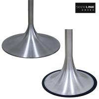 China Modern Stainless Steel 304 Counter Base Monolithic Fixation For Bar 710MM Height Brushed Finish for sale