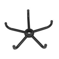 China Spray Black Bar Stool Accessories For Bar Chair Base And PU Chair for sale
