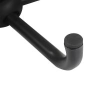 China Spray Black Bar Stool Accessories For Bar Chair Base And PU Chair for sale