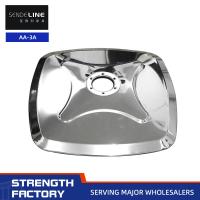 China Cold Plate Stamping Barber Chair Base In Plating Color / Matte Black for sale