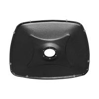 China 500×500mm Matte Black Plating Color Stamping Base For Barber Chair / Beauty Chair for sale