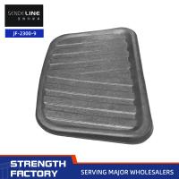 China Rubber Barber Chair Footboard Customizable 8/10mm Screw Black Base for sale