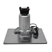 China 200KGS Stainless Steel Square Base Barber Chair Electric Pump Base for sale