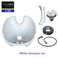 China High-end Barber Chair Ceramic Shampoo Dish With Overall Set Of Weights 21kg for sale