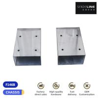 China Production Of Barber Chair Accessories Stainless Steel Barber Chair Armrest Covers for sale