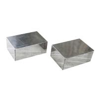 China Production Of Barber Chair Accessories Stainless Steel Barber Chair Armrest Covers for sale