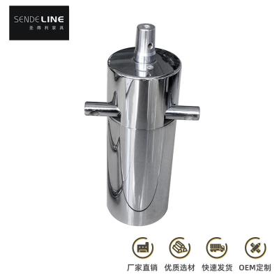 China 160 Travel Chrome Surface Cast Iron Barber Chair Pump Base，Lift Oil Pump for sale