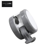 China 65mm PVC Band Brake Office Chair Caster With High Load Capacity And Smooth Rolling for sale