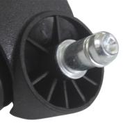China 50Kg Loading Black Easy Assemble Nylon Office Chair Caster Wheel With 2 Inch Diameter for sale