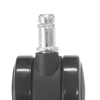 China Circlip Insert Type 2 Inch Office Chair Replacement Wheels For Office Computer Chair Nylon for sale