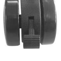China Circlip Insert Type 2 Inch Office Chair Replacement Wheels For Office Computer Chair Nylon for sale