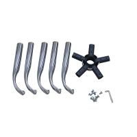 China Modern Style 2.5 Kg Disassembly Assemble Design Office Chair Metal Base Replacement for sale