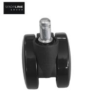 China Nylon Office Chair Wheels For Smooth Rolling And Durability Load Capacity 250 Lbs Set Of 5 for sale