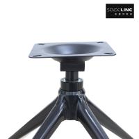 China Modern Bright Black Office Chair Base Return Feature Four Star Chair Base for sale
