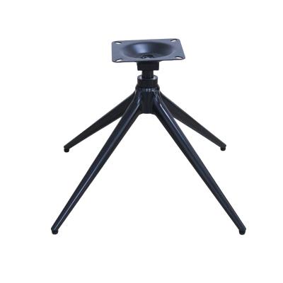 China Modern Bright Black Office Chair Base Return Feature Four Star Chair Base for sale