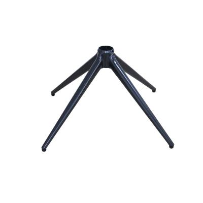 China Modern Bright Black Office Chair Base 630 Diameter Four Star Chair Base for sale