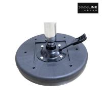 China PU Round Rotary Lifting Stool One Time Fermentation Molding Cushion 330mm Diameter for sale