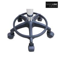 China PU Chair Black Round Cushion One-time Fermentation Molding Seat Bag 330mm Diameter for sale