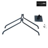 China Modern Assemble Office Chair Metal Base Replacement Black 2.8kg Metal Base For Office Chairs for sale