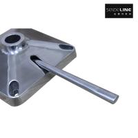 China Heavy Duty  Weight Capacity Aluminium alloy Office Chair Mechanism without Lumbar Support for sale